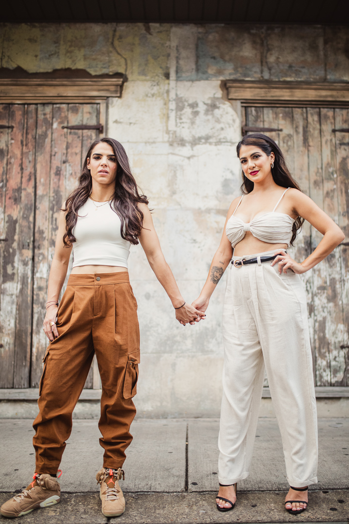 Sneak Peek from Melody & Cristina's New Orleans Engagement Shoot