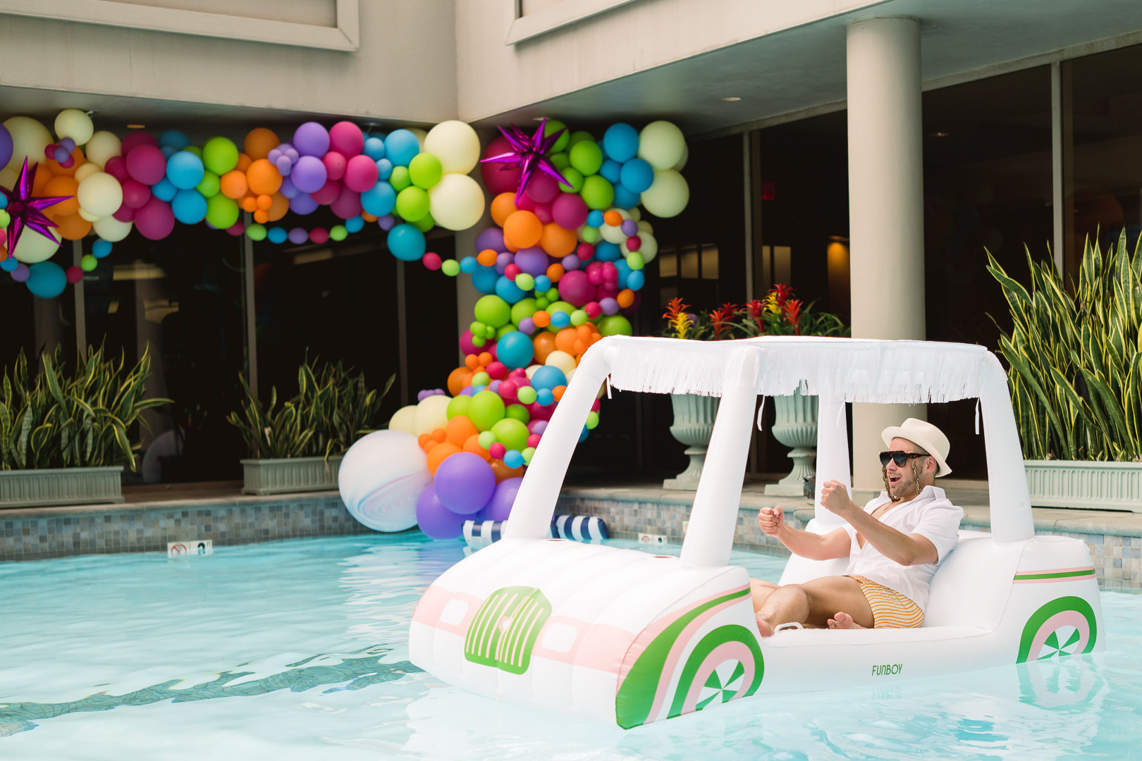 Mateo & Co Engage! Summits Pool Party New Orleans Windsor Court