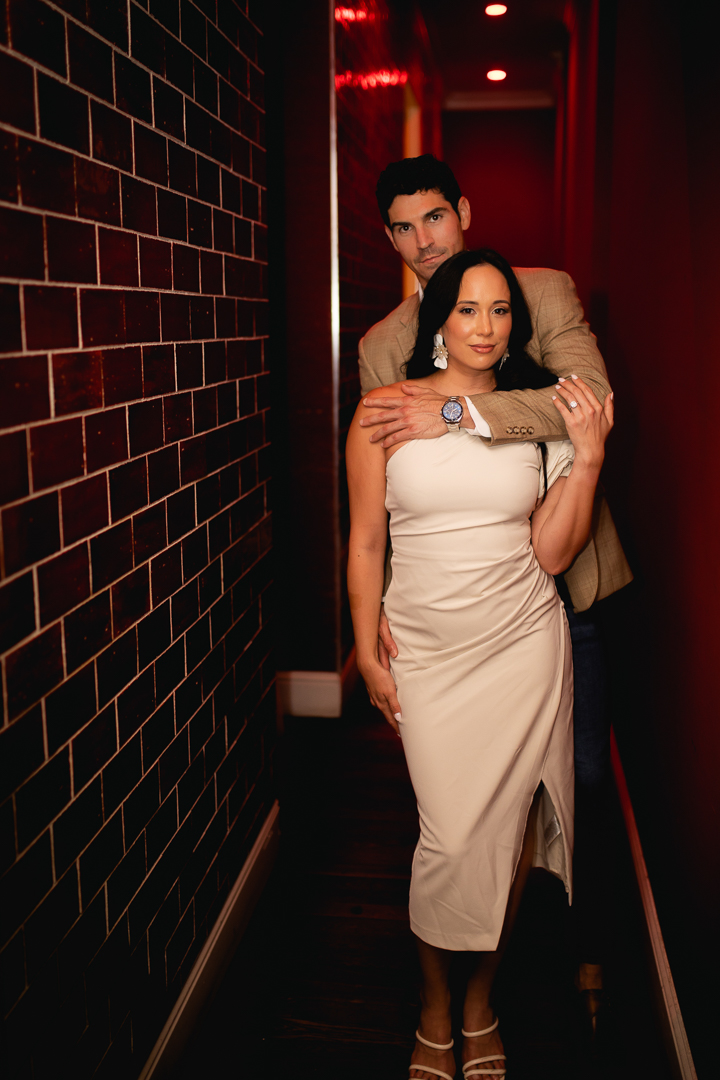 Amanda & Jonathan New Orleans Engagement Photography at NOMA