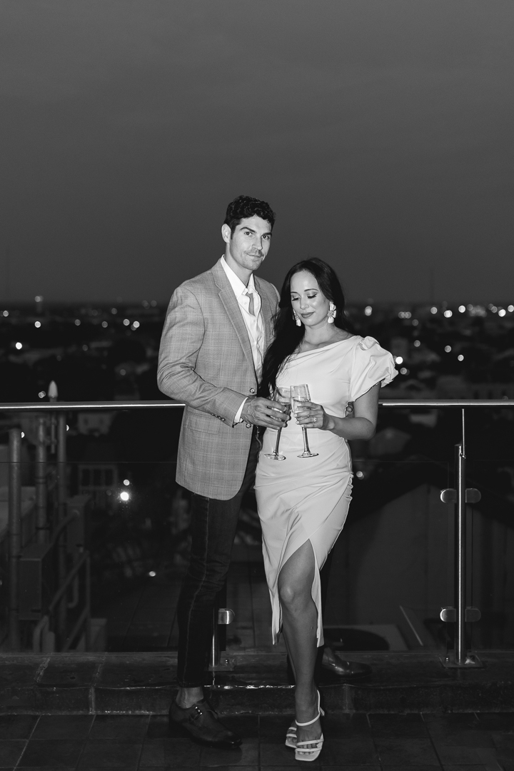 Amanda & Jonathan New Orleans Engagement Photography at NOMA