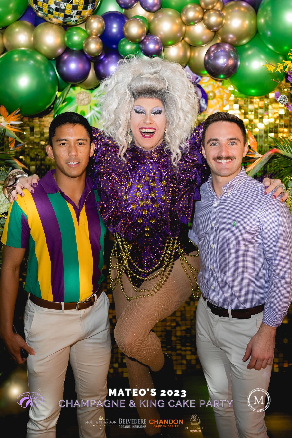 The Mateo New Orleans Mardi Gras Champagne & King Cake Party