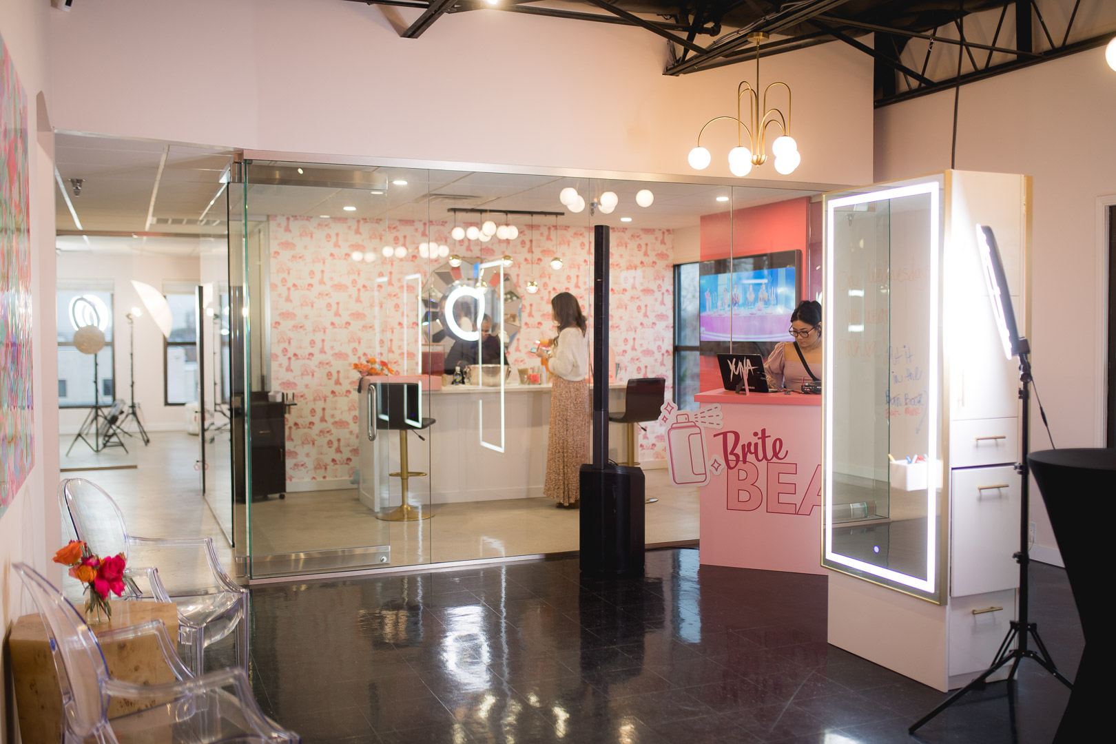 Brite Beauty Dallas Brand Activation Event Photography