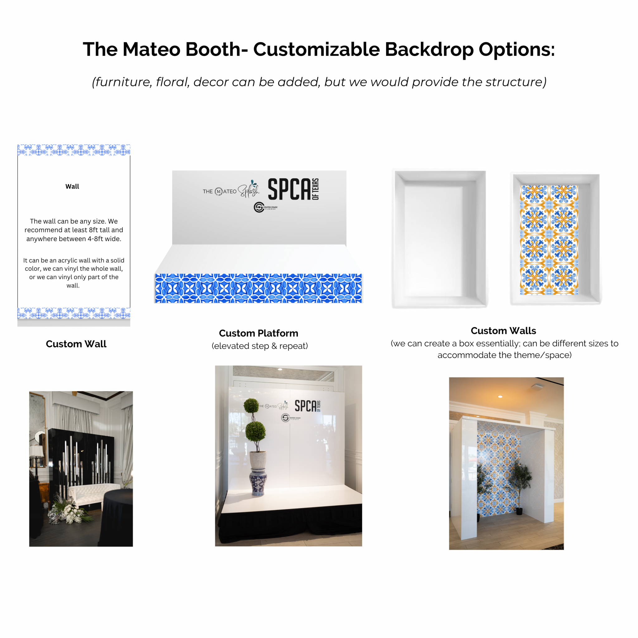 The Mateo Booth- Dallas Luxury Event Photo Booth High-End Portraits