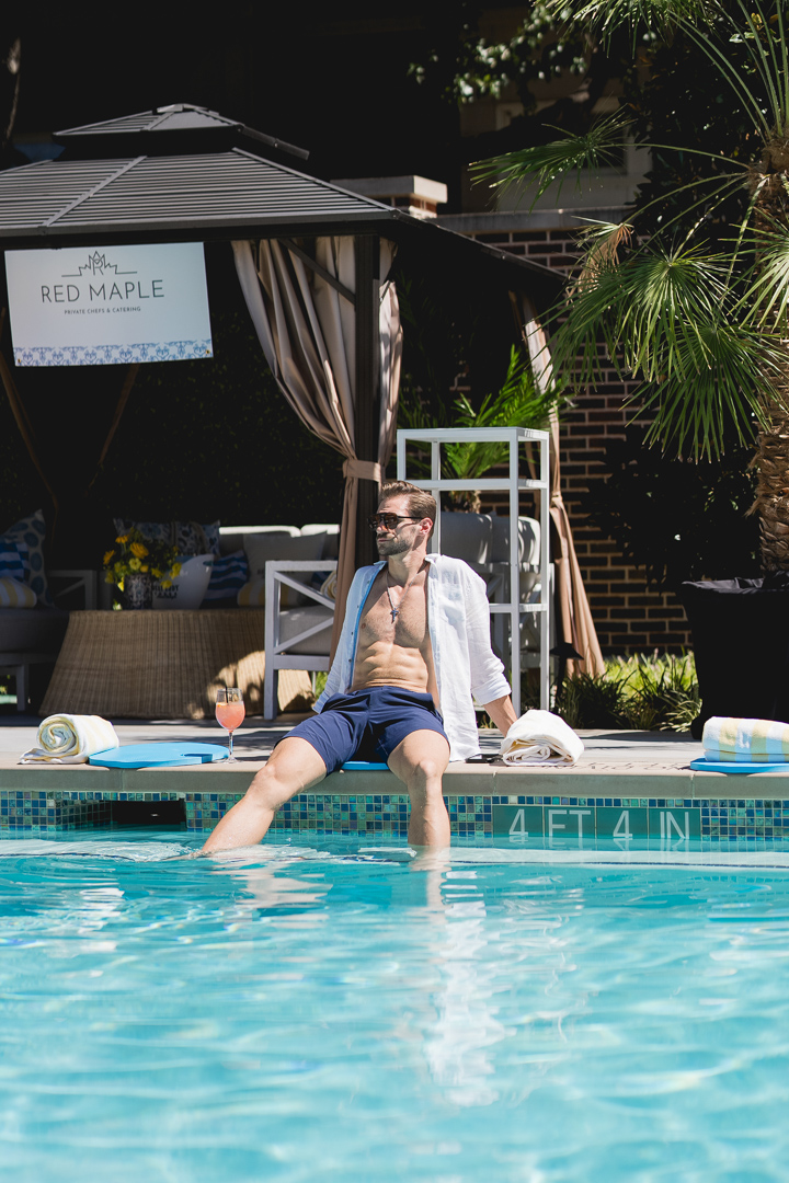 The Mateo Splash White Lotus Themed SPCA Dallas Charity Pool Party