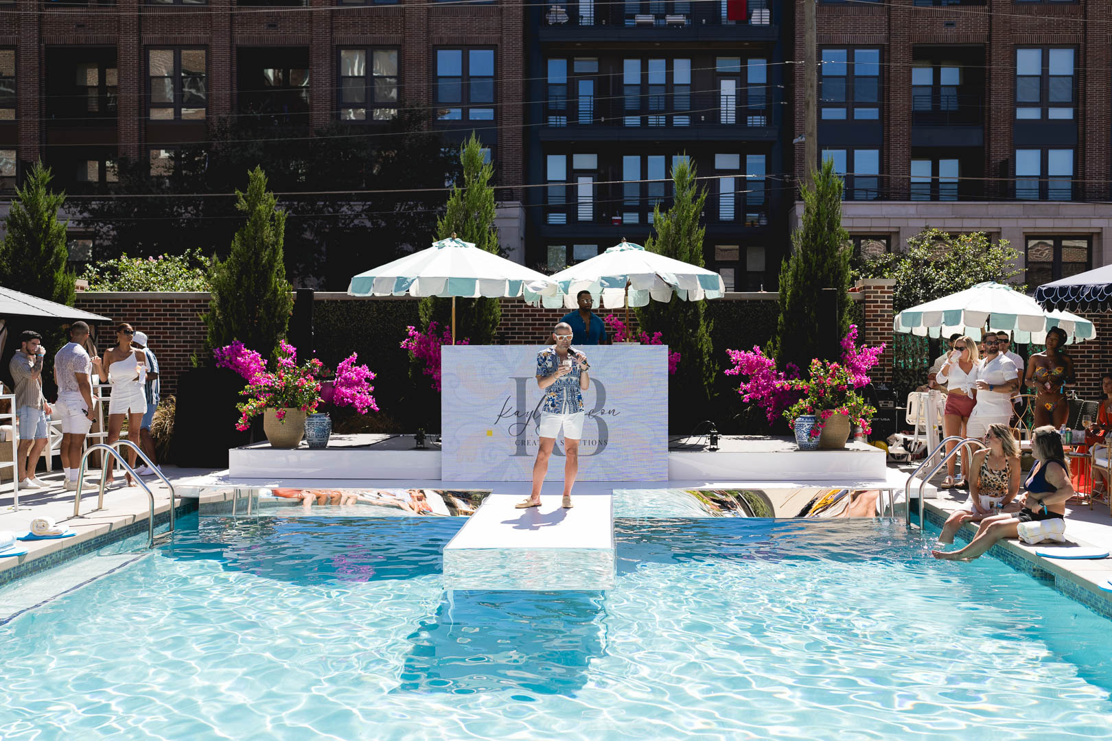 The Mateo Splash White Lotus Themed SPCA Dallas Charity Pool Party