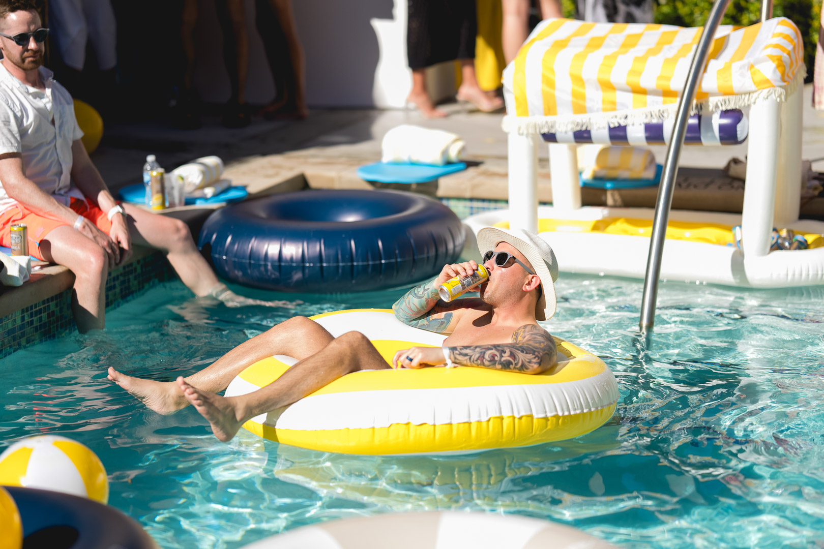 The Mateo Splash White Lotus Themed SPCA Dallas Charity Pool Party