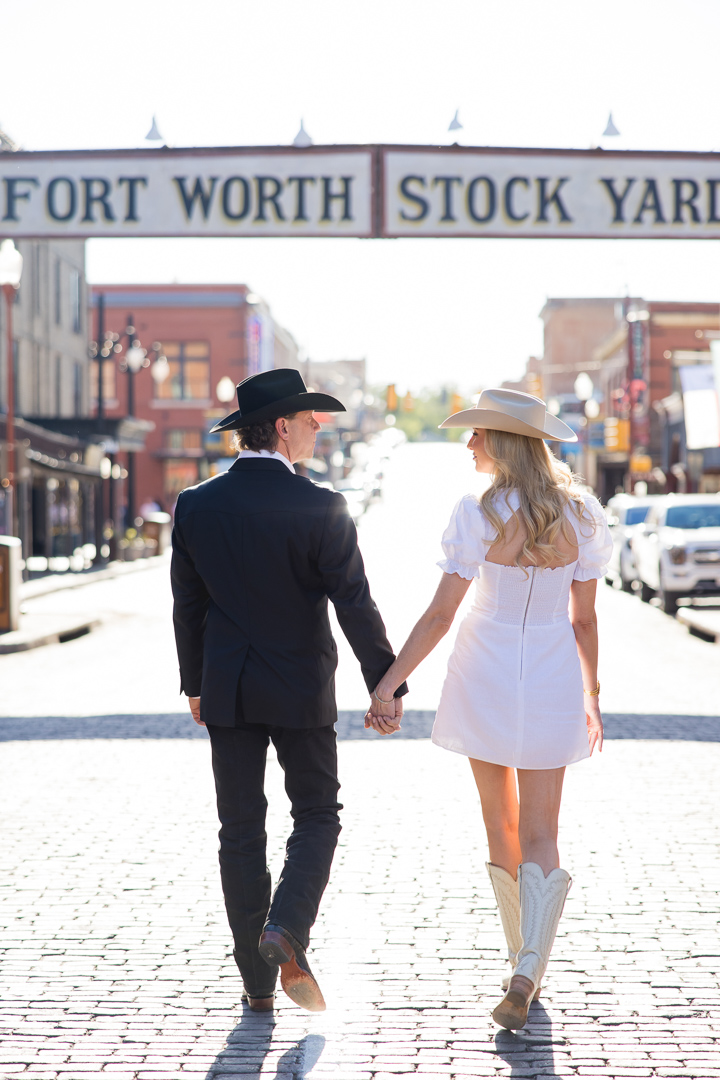 Janielle & Josh Fort Worth Hotel Drover & Stockyards Engagement